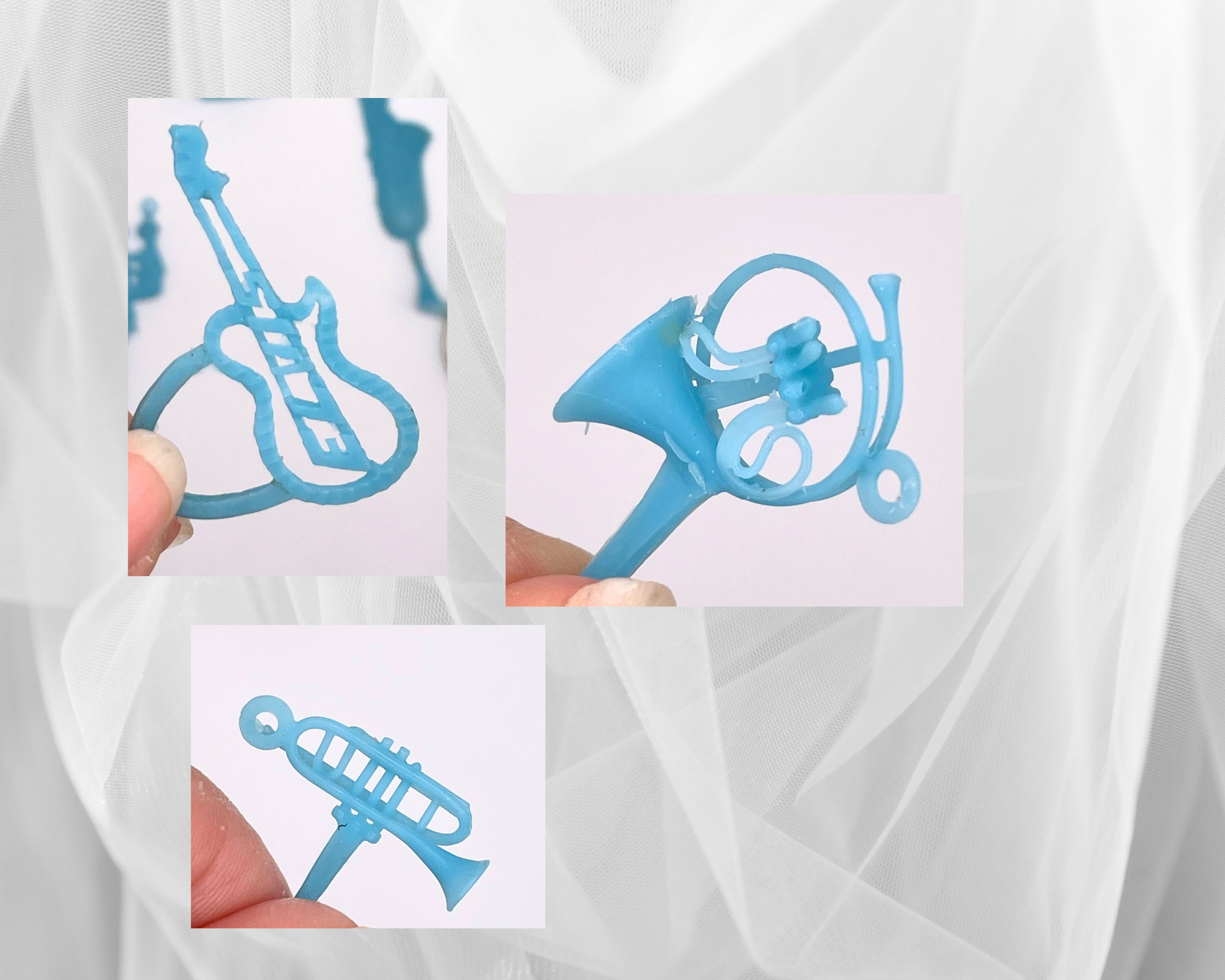 Music Instruments Charms Wax Pattern Collection Lost Wax Jewelry ...