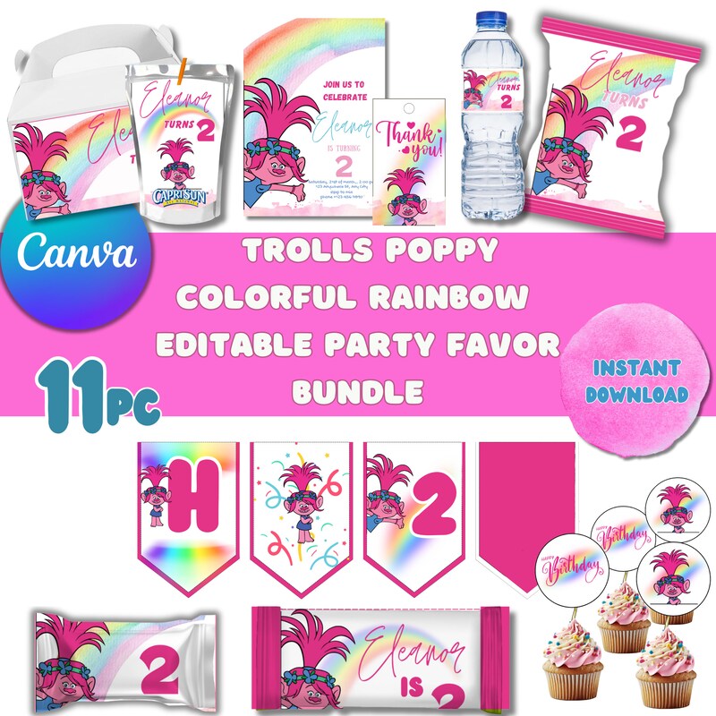 Trolls Party Favors - Etsy