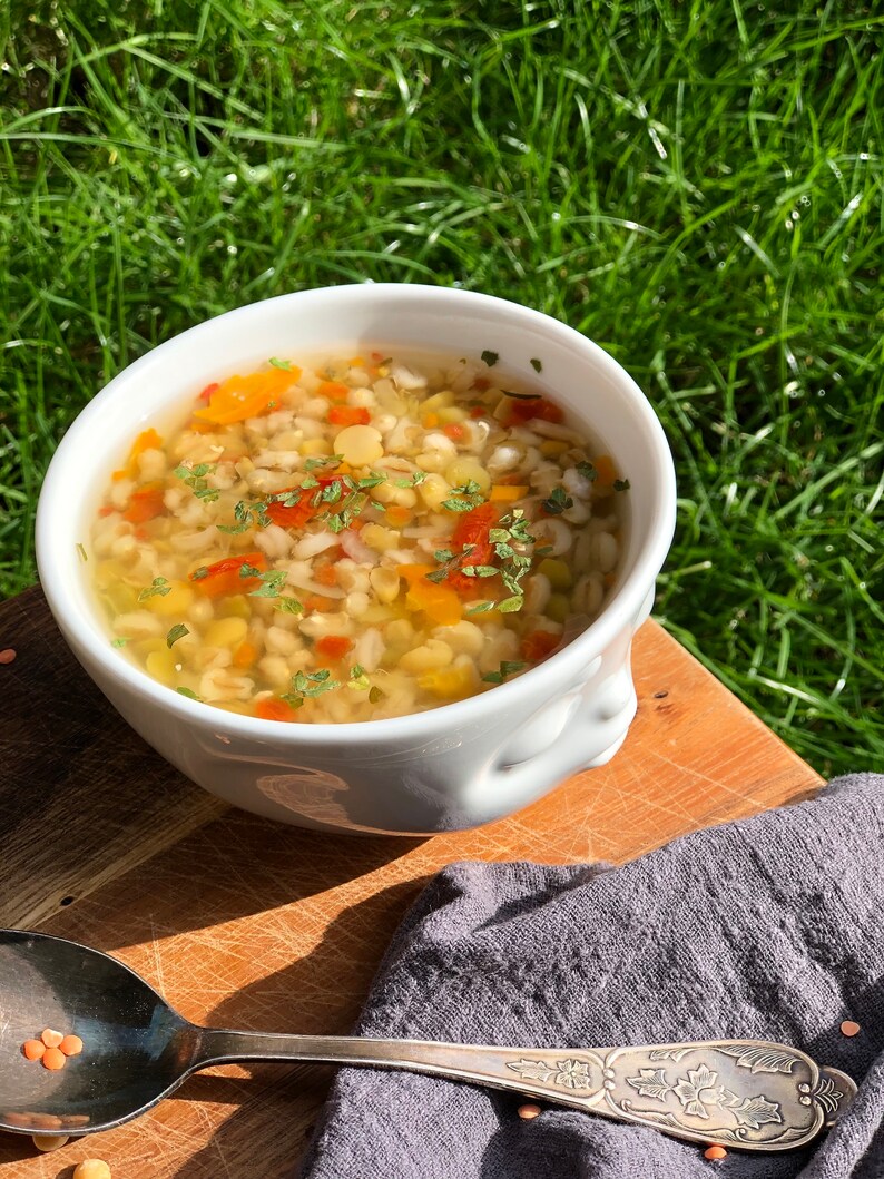 Barley Soup Mix With Lentils and Peas Boost Your Immunity - Etsy