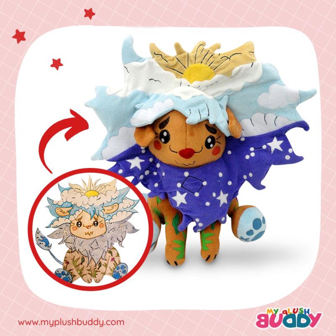 Custom Kids Drawing Plush - Turn Your Child’s Drawing Into a Plush Toy ...
