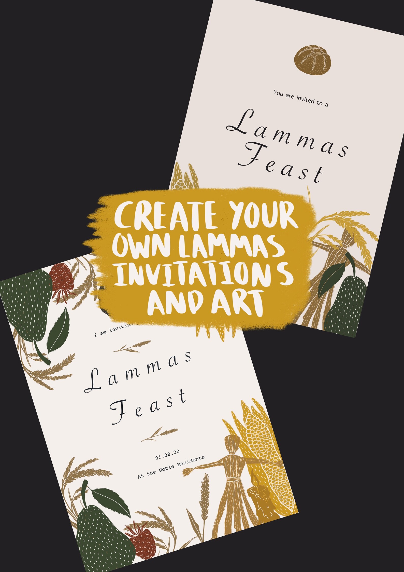 Lammas Clipart Lughnasadh Procreate Stamps Witch Clipart - Etsy