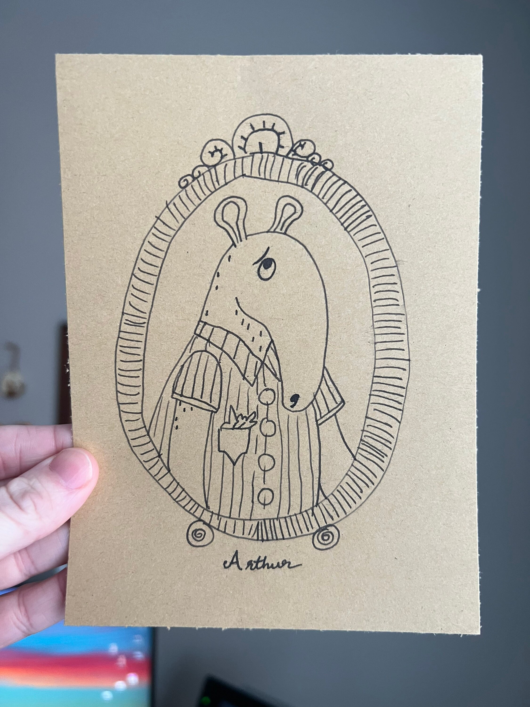 Arthur The Aardvark Nose Transition