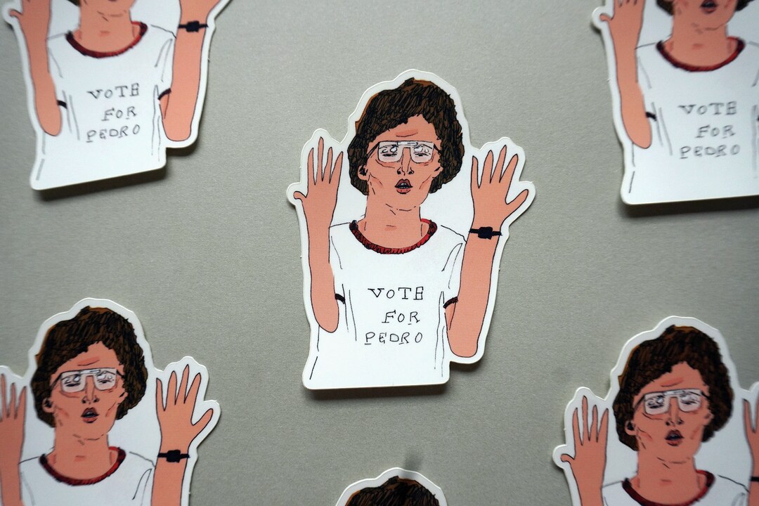 Vote for Pedro Sticker - Etsy