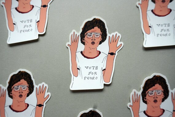 Vote for Pedro Sticker - Etsy