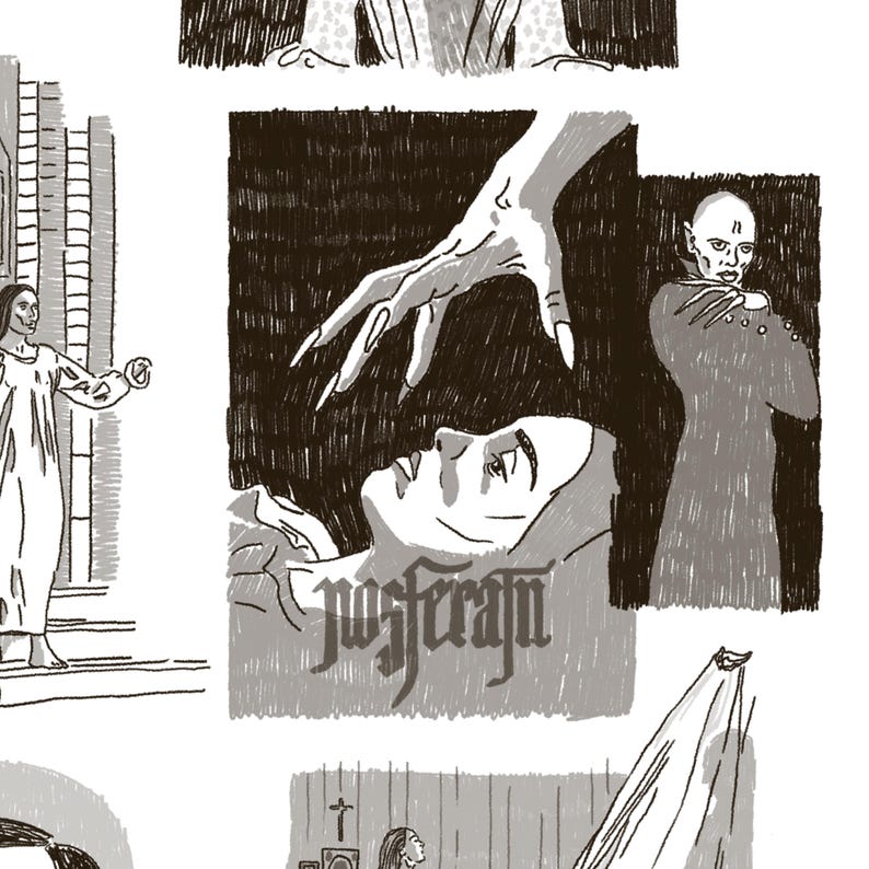Nosferatu Original Art Print - Etsy