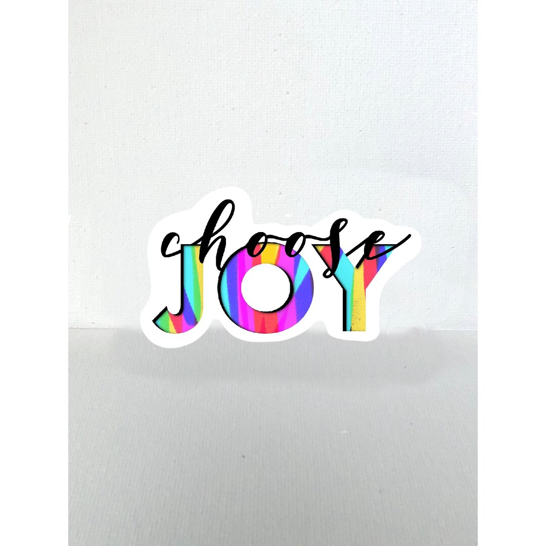 Choose Joy Sticker Christian Sticker Catholic Sticker - Etsy