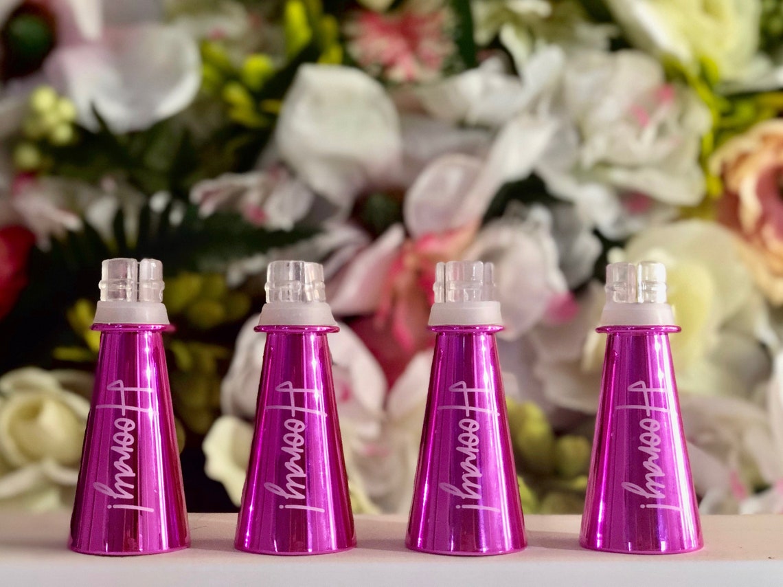 Mini Champagne Bottle Sippers Wedding Bachelorette Party | Etsy