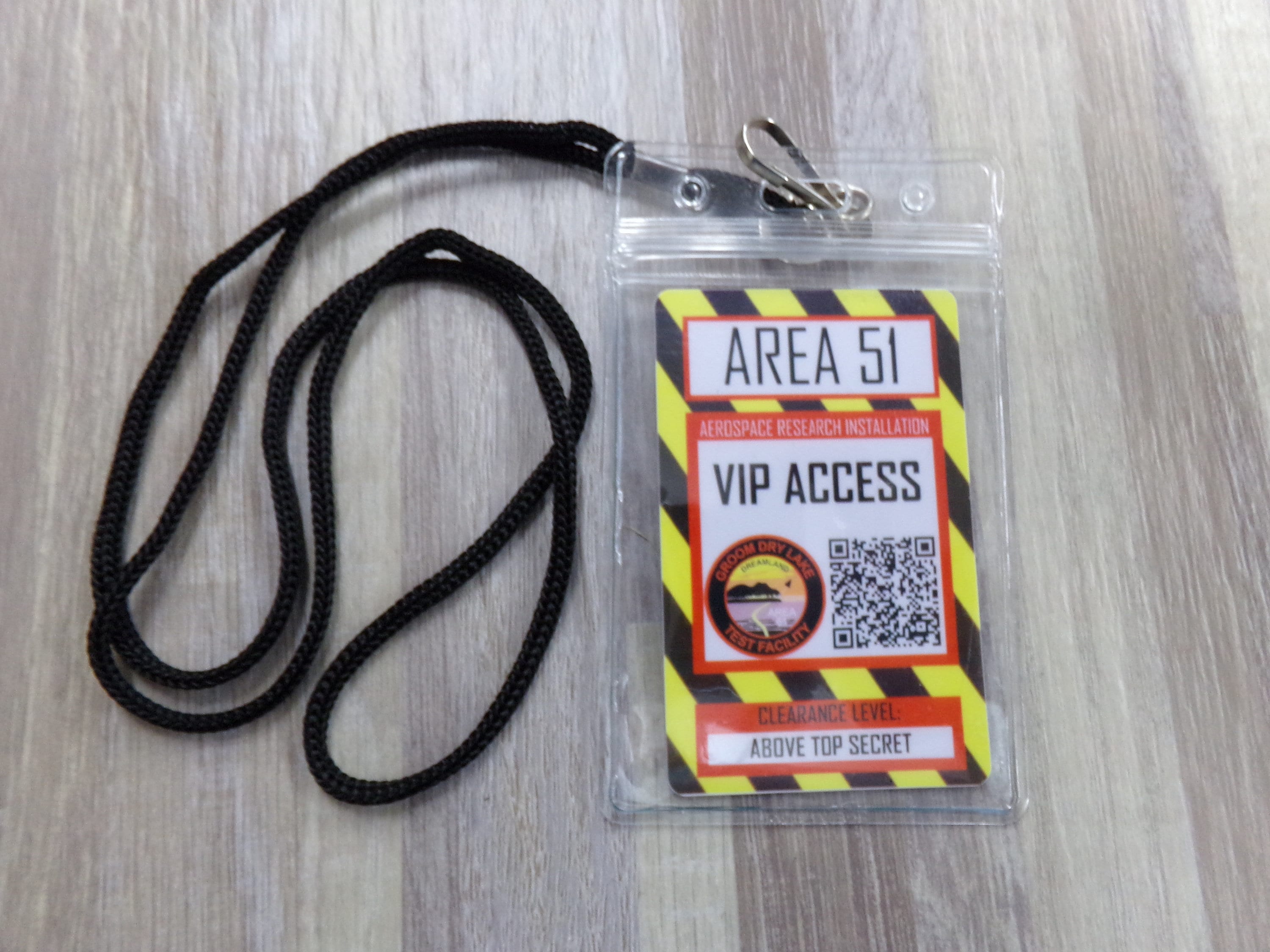 Area 51 VIP Pass Area 51 ID Card Area 51 Access Card With - Etsy Hong Kong