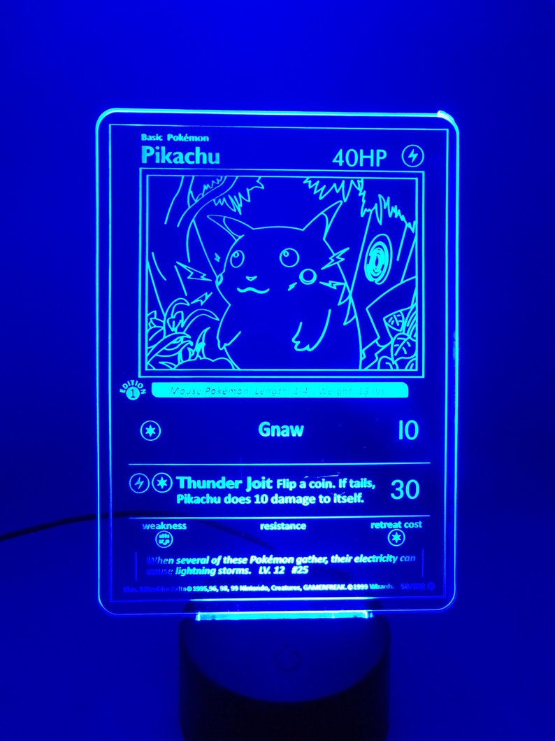 POKEMON Light, Pokemon Night Light, Giratina, Pikachu, Charizard ...