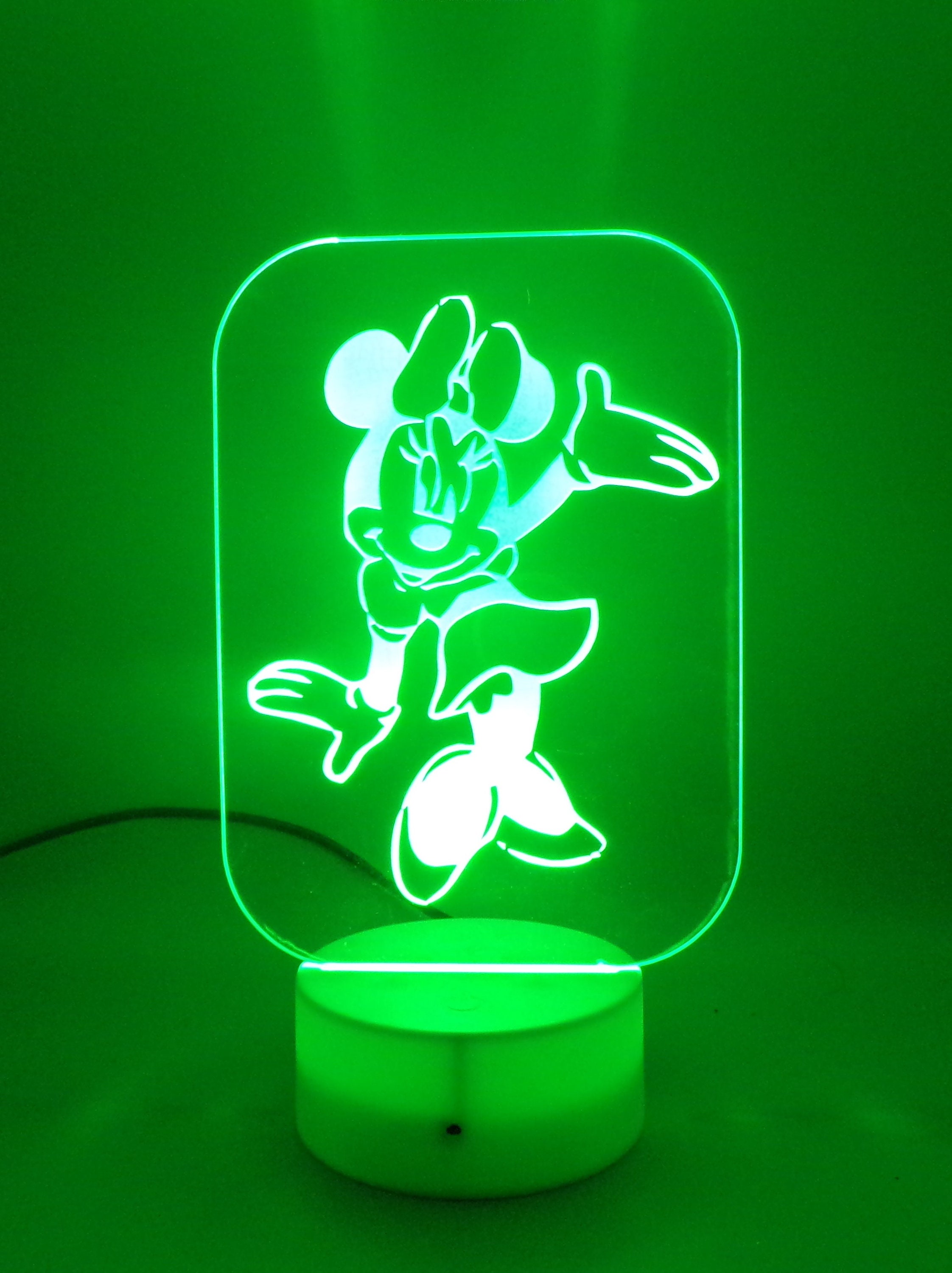 Minnie Mouse Light, Minnie Mose Night Light - Etsy