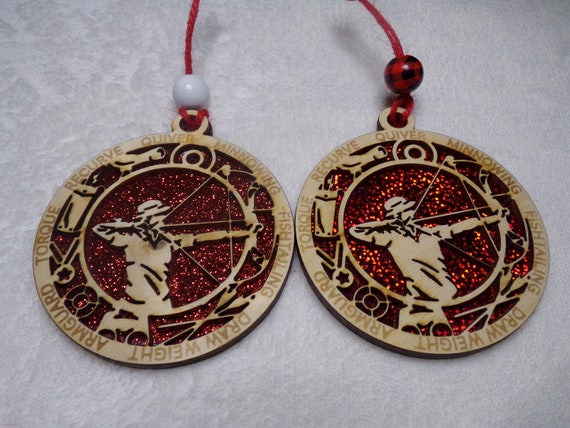 Archery Christmas Ornament - Etsy