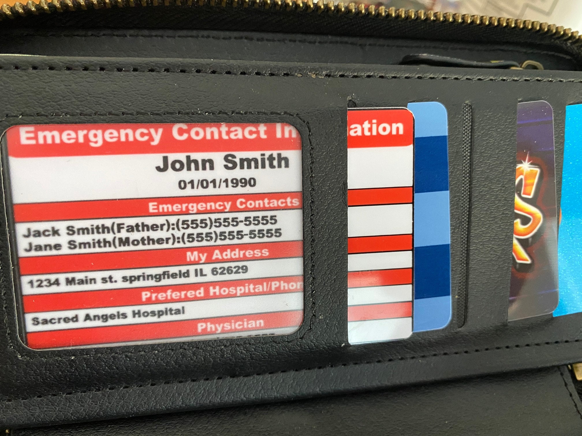 Biker's Prayer Wallet Card, Motorcycle Rider's Wallet Card - Etsy