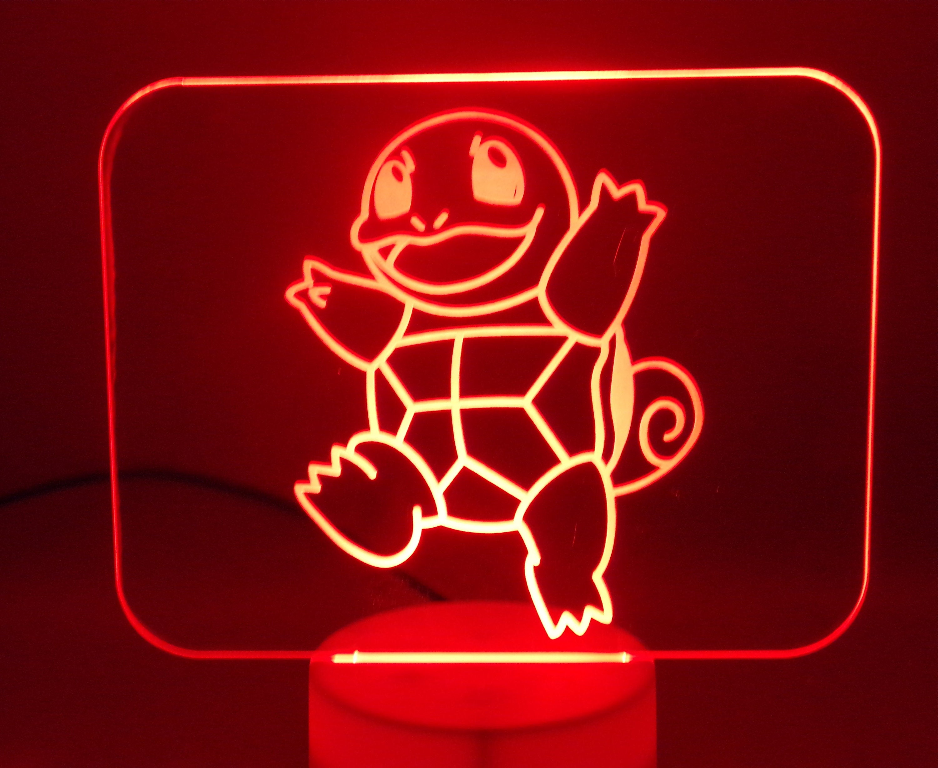 POKEMON Light Pokemon Night Light Pikachu Charnmander - Etsy