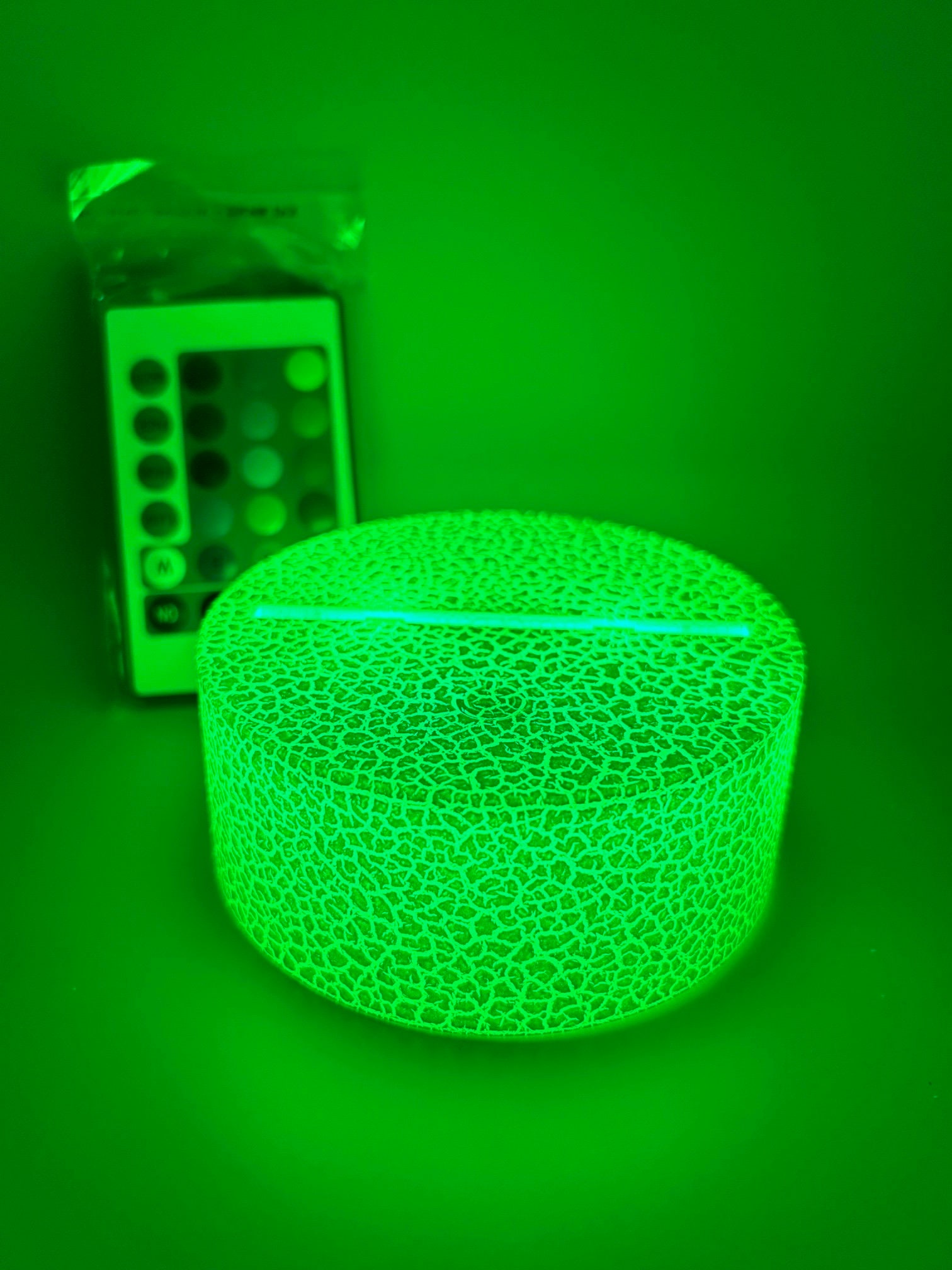 Wholesale 16-color LED Acrylic Display Base With Remote Control 4 Modes ...