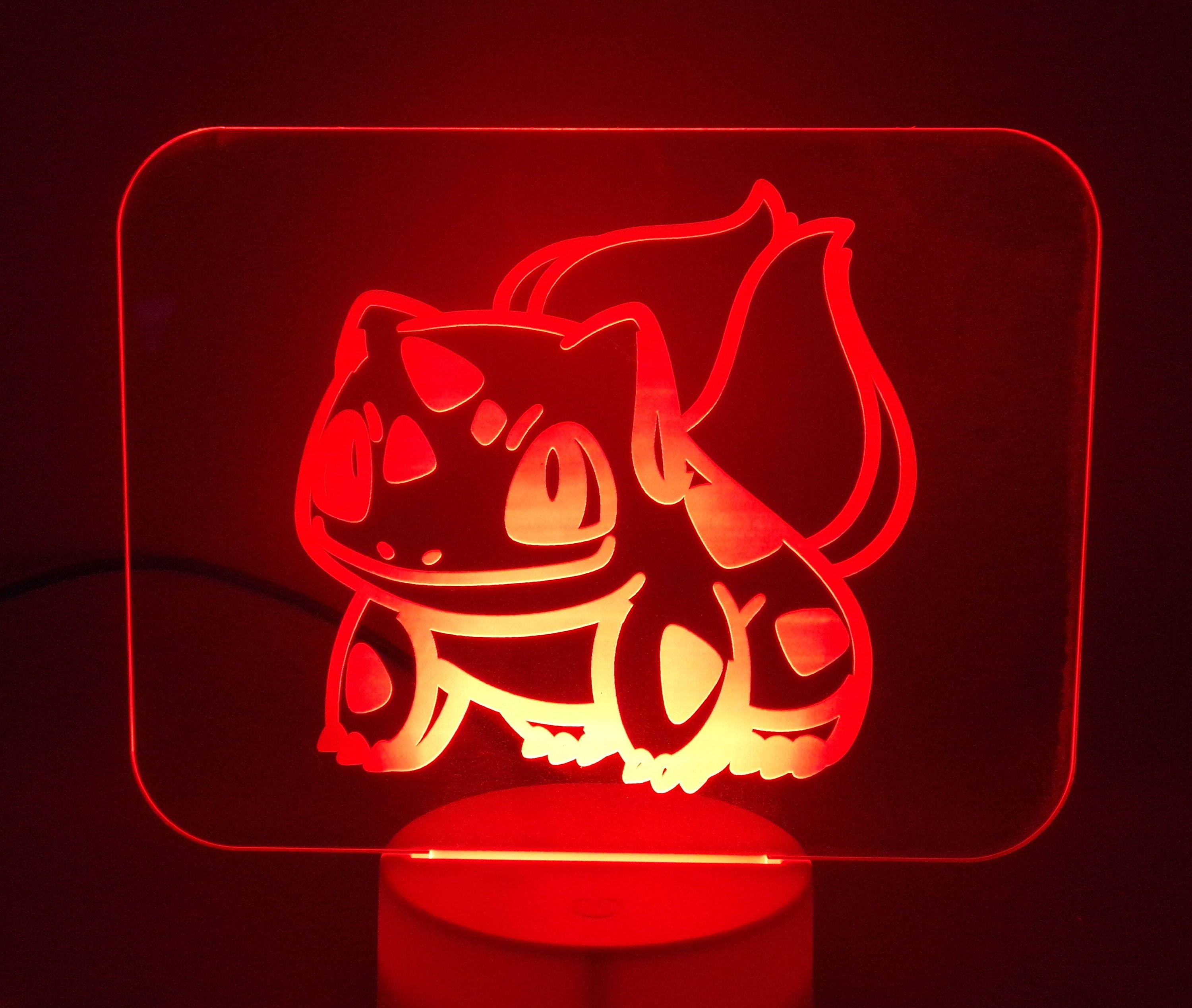 POKEMON Light Pokemon Night Light Pikachu Charnmander - Etsy