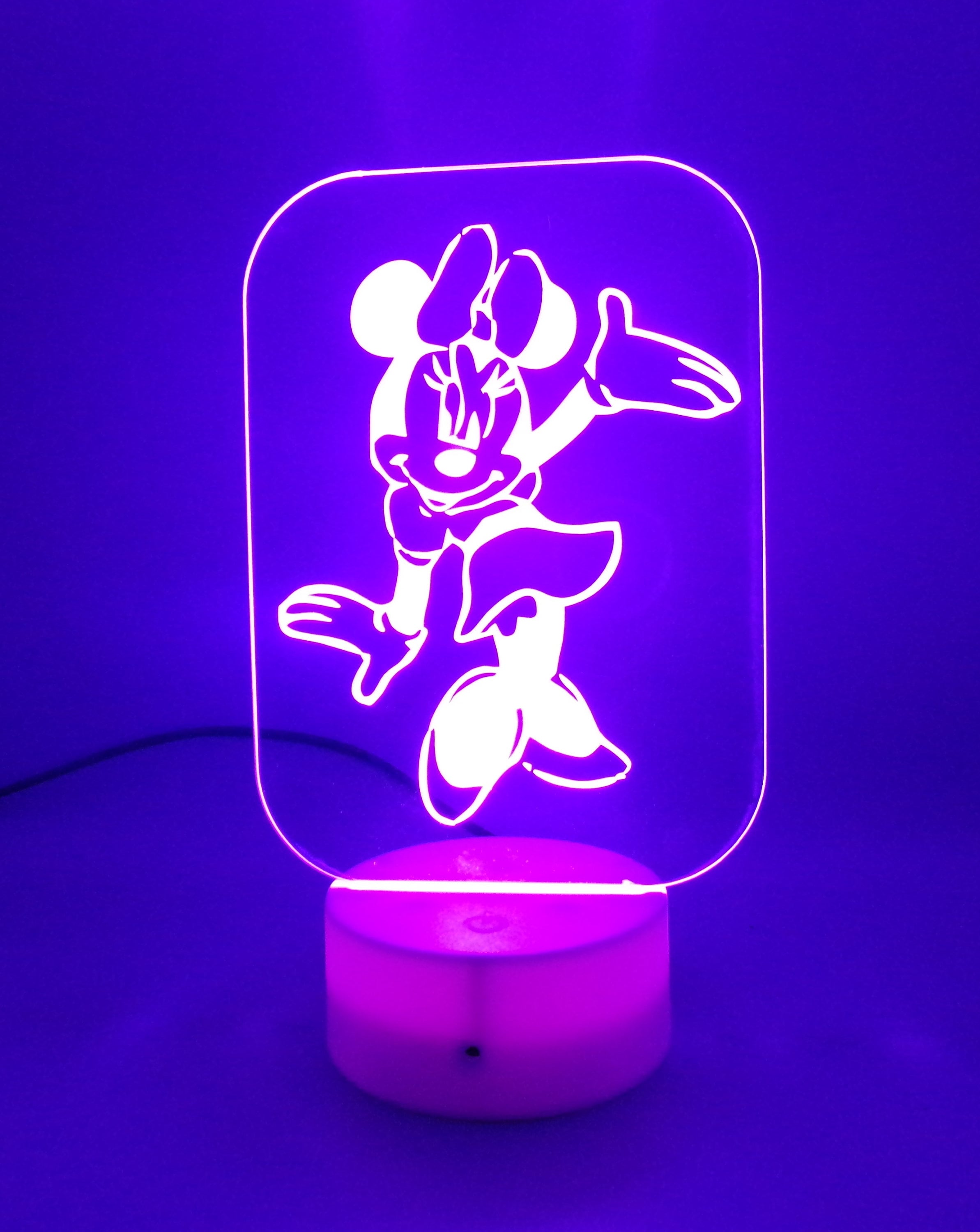 Minnie Mouse Light, Minnie Mose Night Light - Etsy