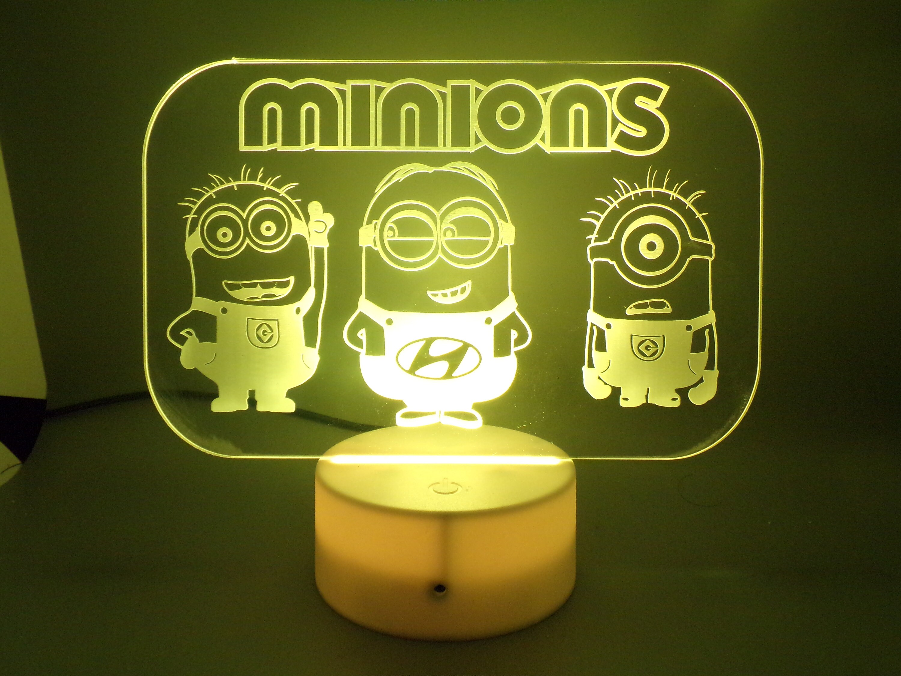 Minions Night Light Gru Night Light - Etsy
