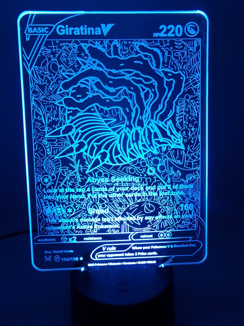 POKEMON Light, Pokemon Night Light, Giratina, Pikachu, Charizard ...