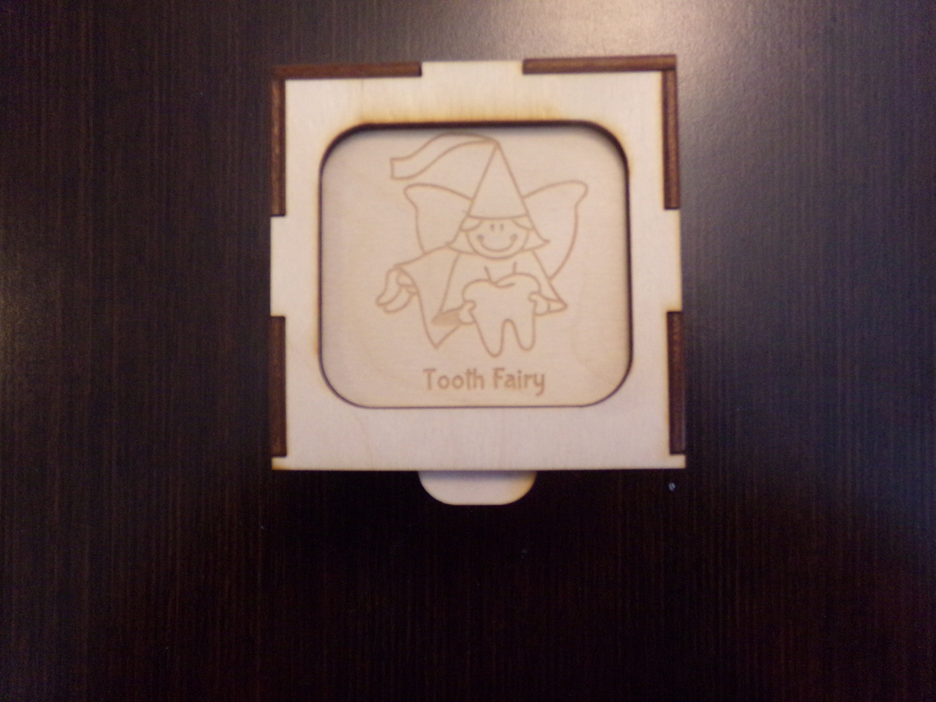 Laser Cut and Etched Tooth Fairy Box With Sliding Lid - Etsy