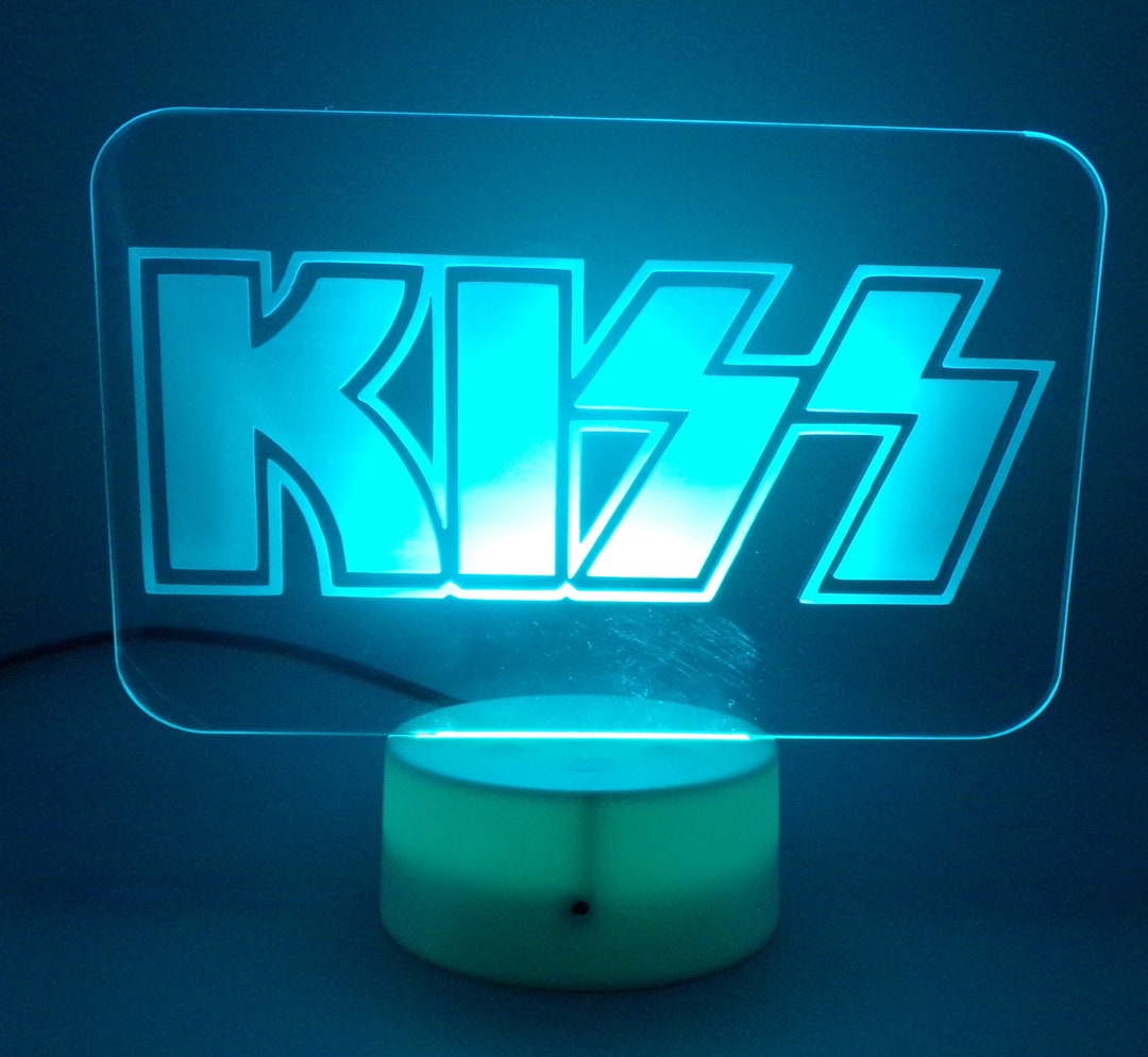 KISS LED Light, KISS Rock Band Light, - Etsy