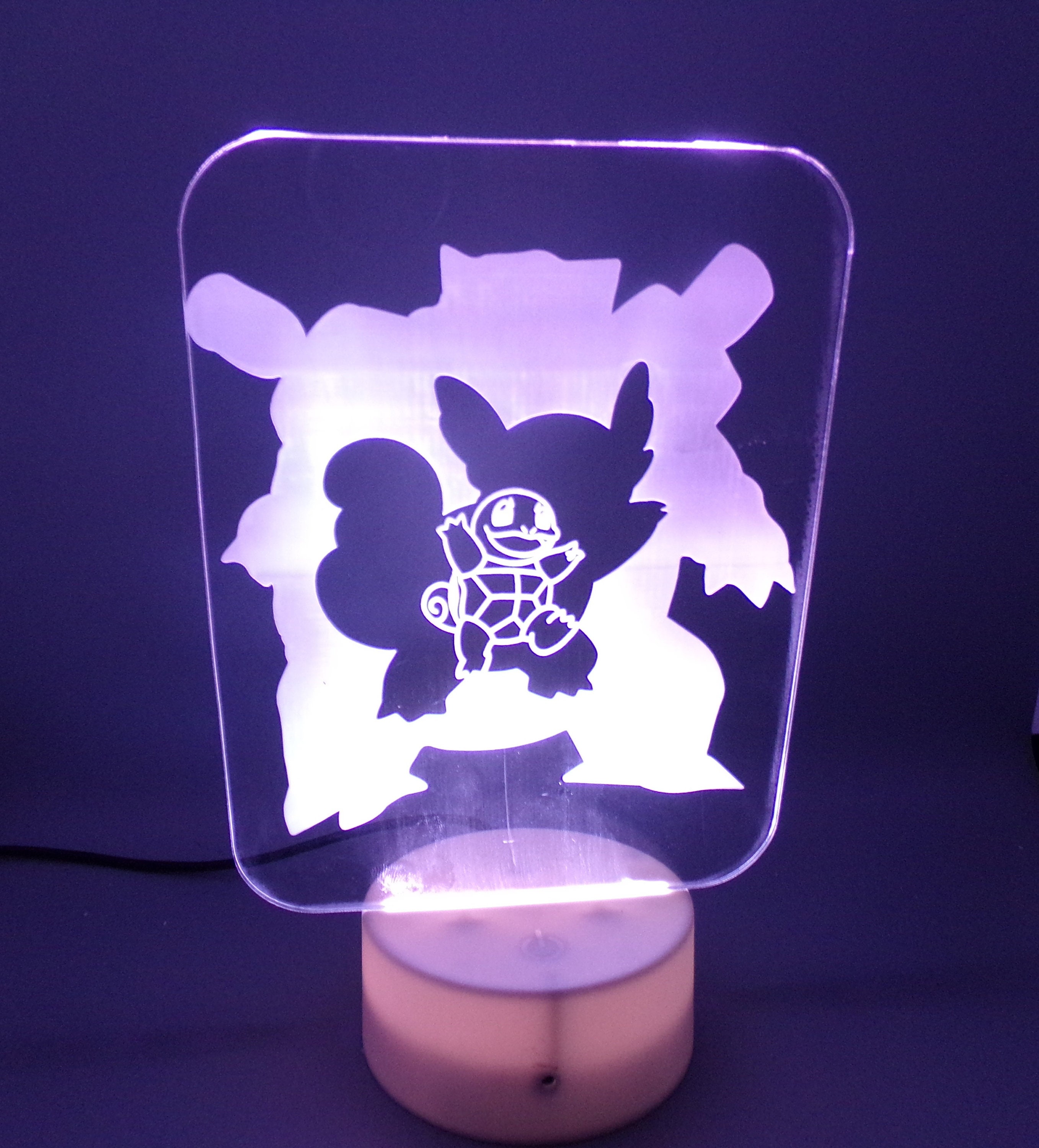 POKEMON Light Pokémon Night Light Pokémon Evolution Lights - Etsy