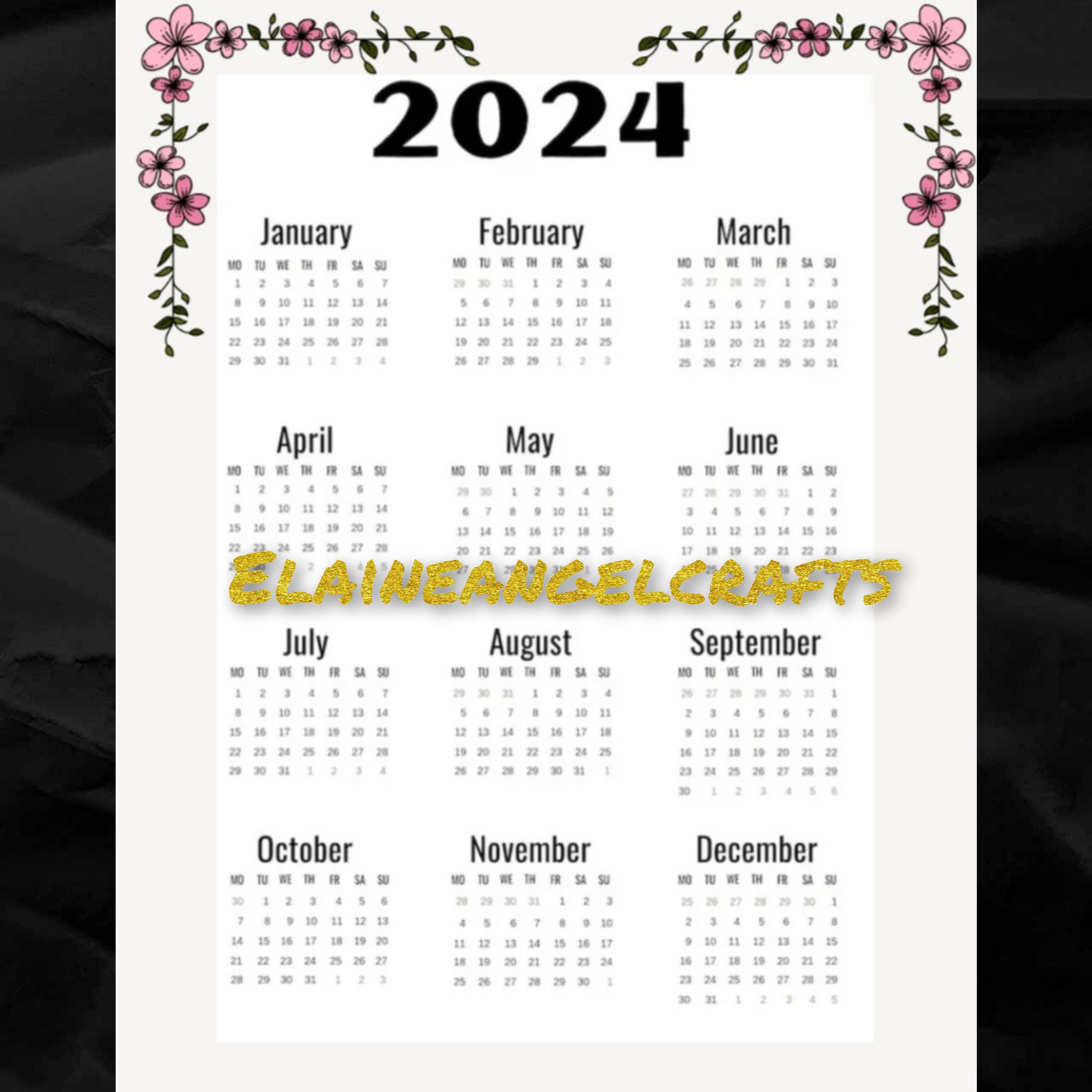 Journal Template Design Canva - Etsy