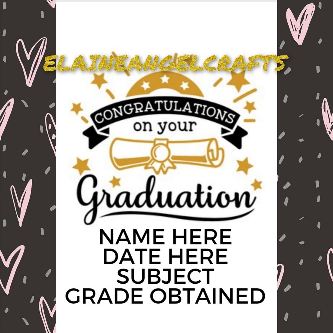Graduation Design Template Download Personalised Customisable Editable ...