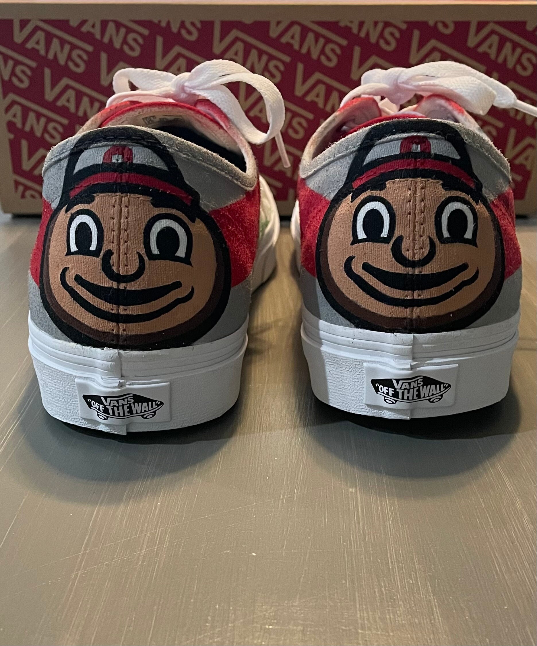 Ohio State Custom Shoes - Etsy