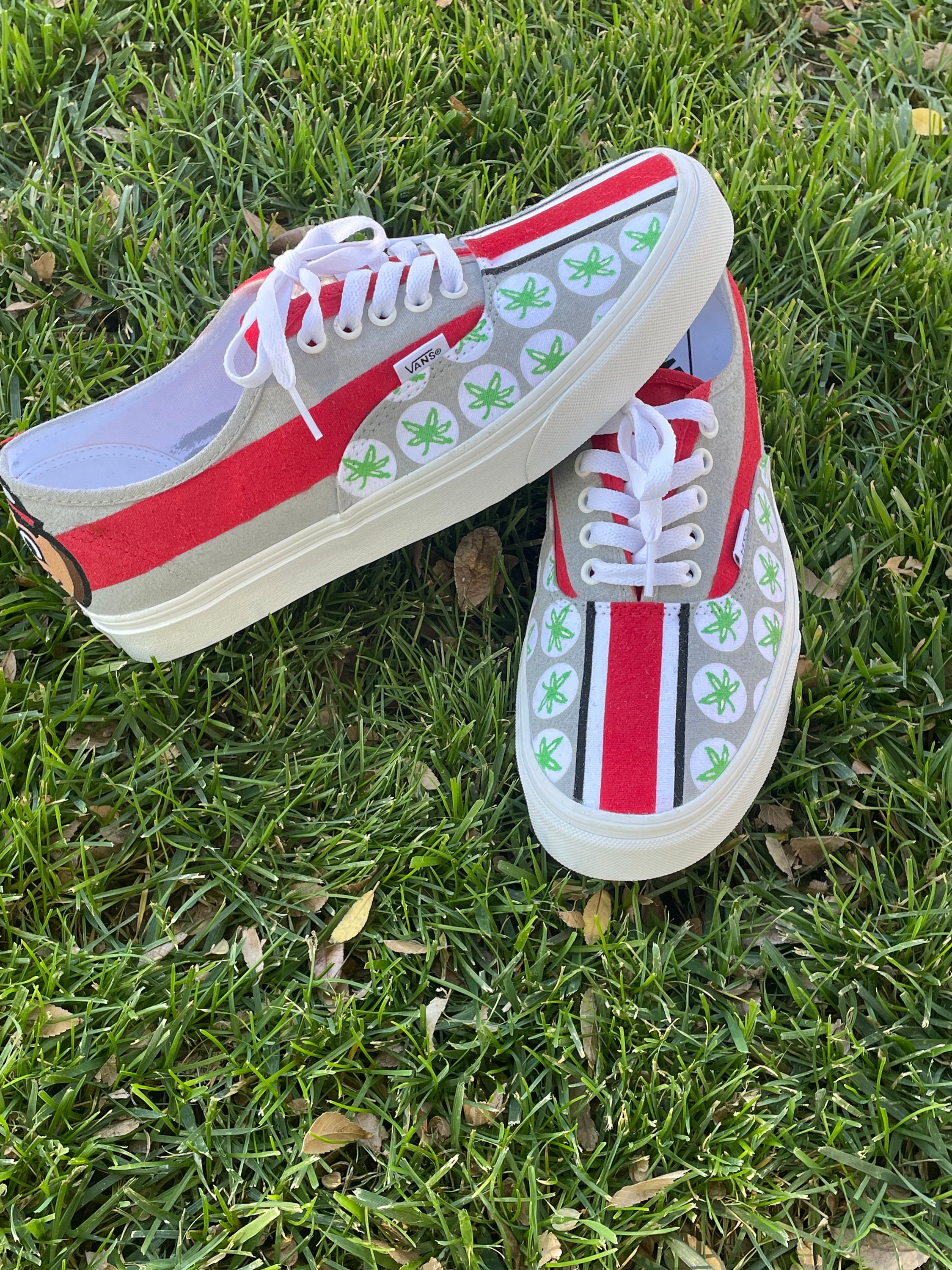 Ohio State Custom Shoes - Etsy