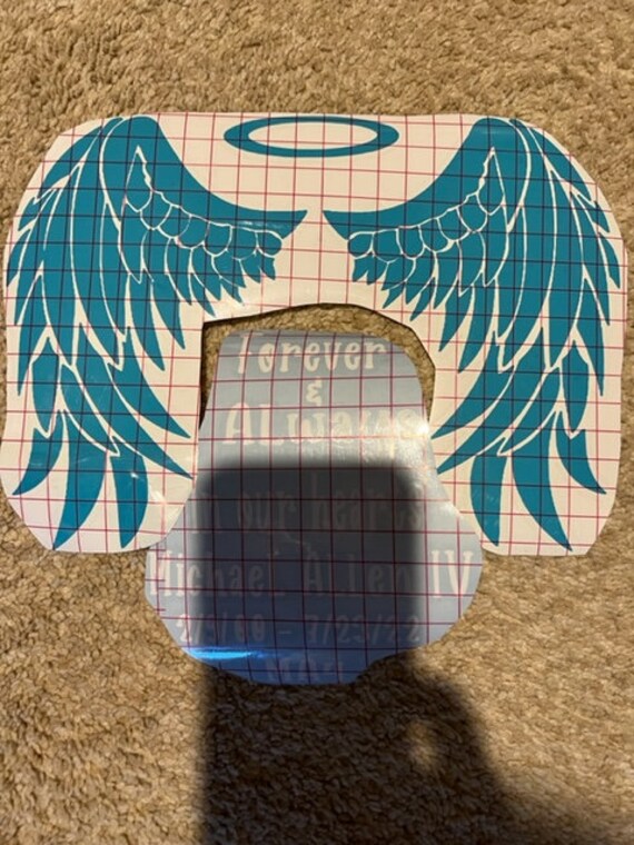 Custom Memorial Car Decals - Etsy