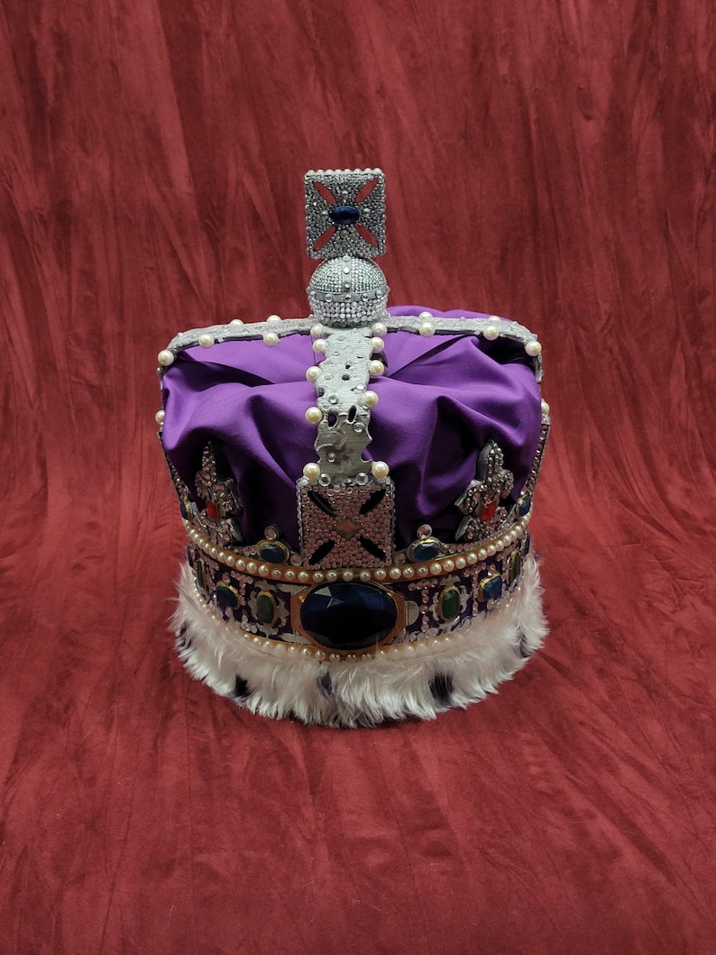 Queen Elizabeth Crown Replica State Imperial Crown - 1:1 Scale Prop ...