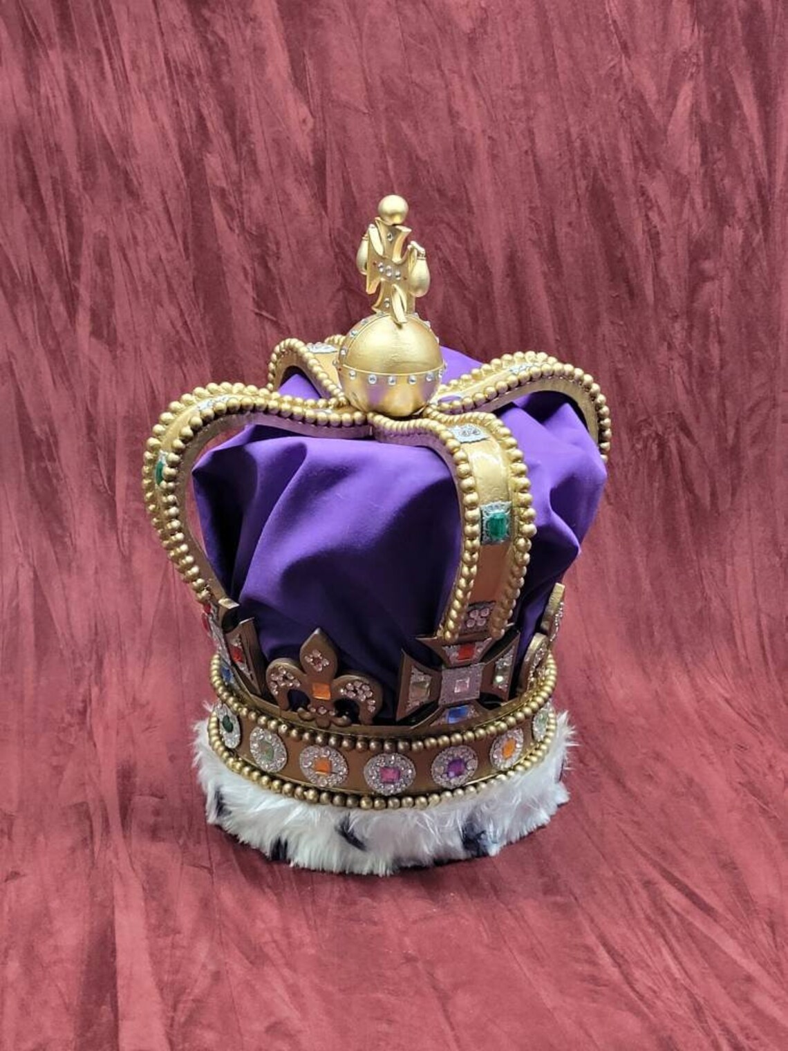 St Edwards Crown King George Hamilton 1:1 Scale Prop - Etsy