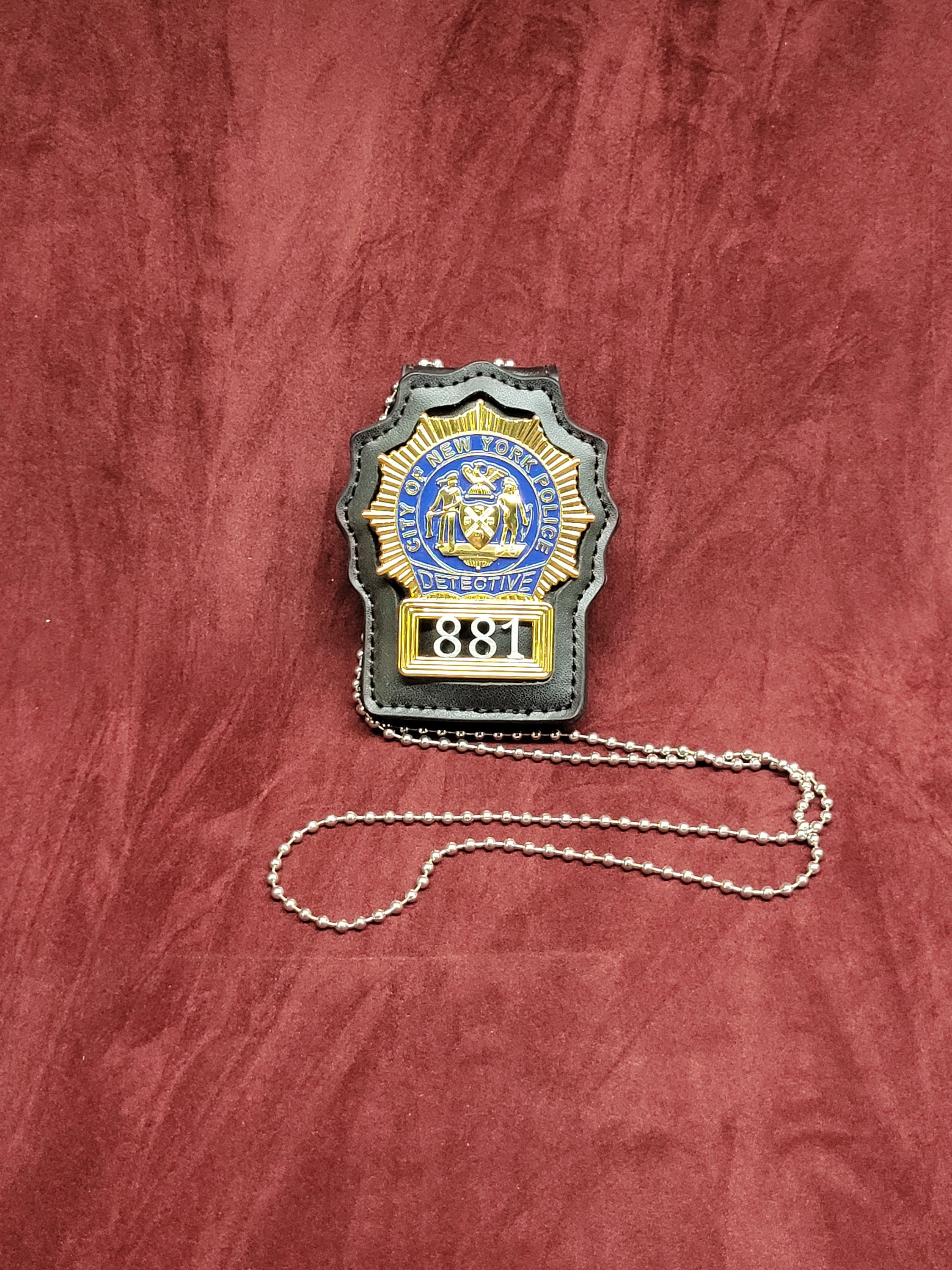 Die Hard Detective John Mclane Police Badge Replica - NYPD Cop Law ...