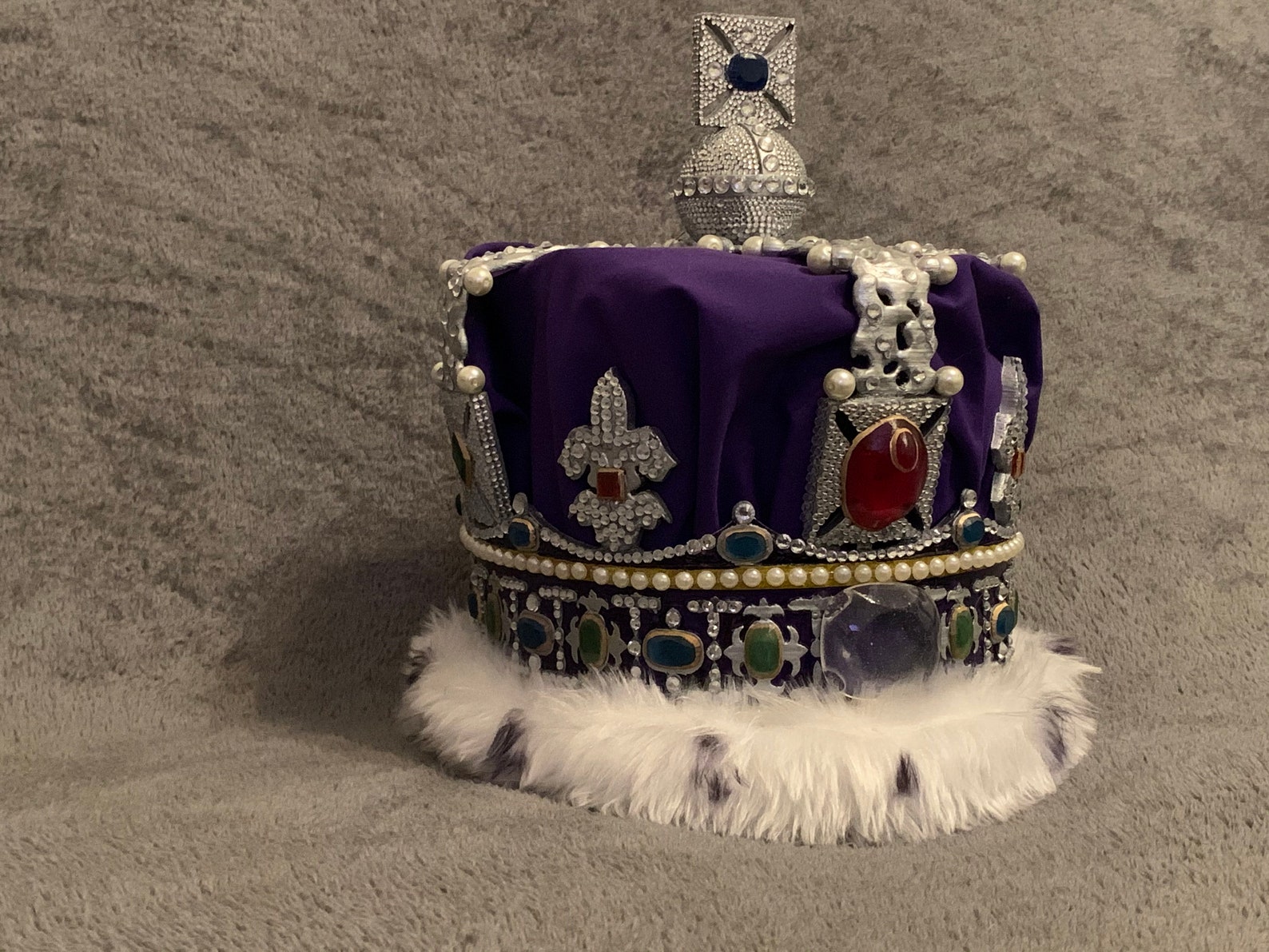 Queen Elizabeth Crown Replica State Imperial Crown 1:1 Scale - Etsy UK
