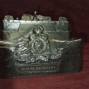 WW2 25 Pounder Artillery Gun Scenery/diorama Cold Cast Bronze by Unity ...