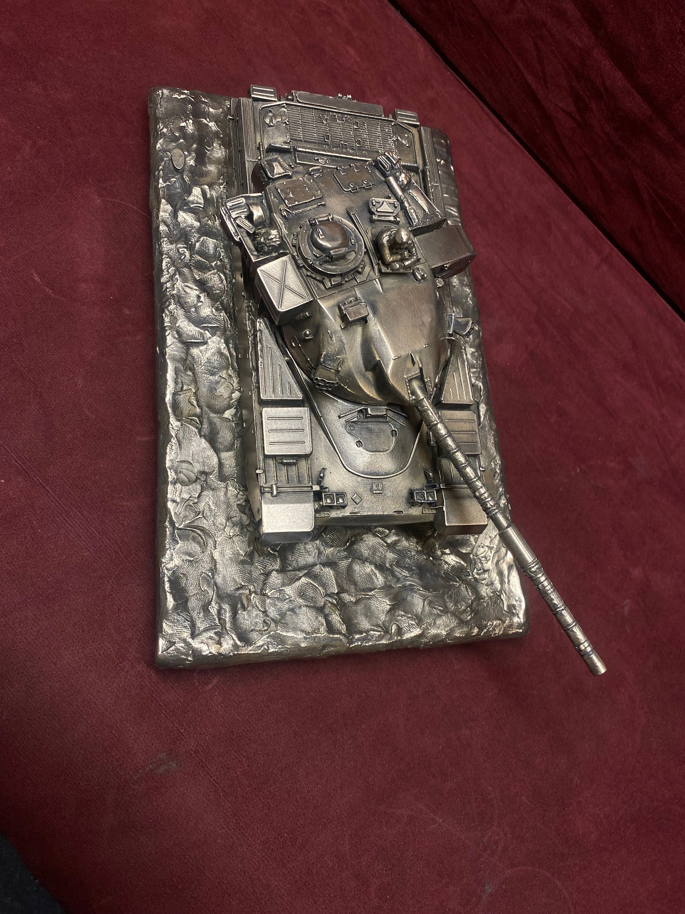 Chieftain Main Battle Tank FV4201 | Cold Cast Bronze Military Model ...