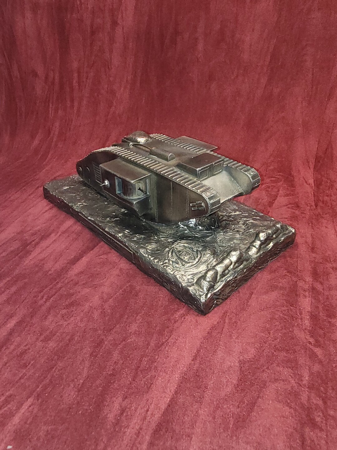 World War One Male Tank Cold Cast Bronze Statue Large - Etsy