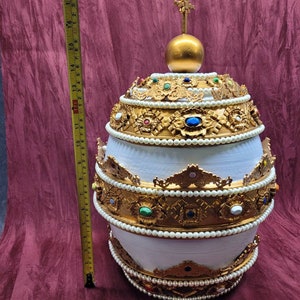 Replica Papal Tiara Holy Roman Catholic Crown 1:1 Scale - Etsy