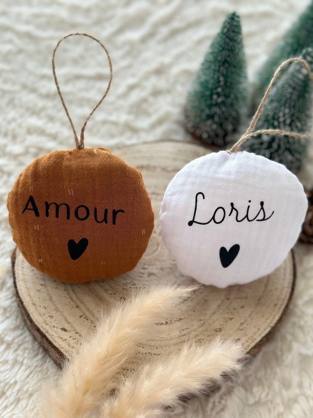 TREE HANGING - Personalized Cotton Gauze Suspension for Tree ...