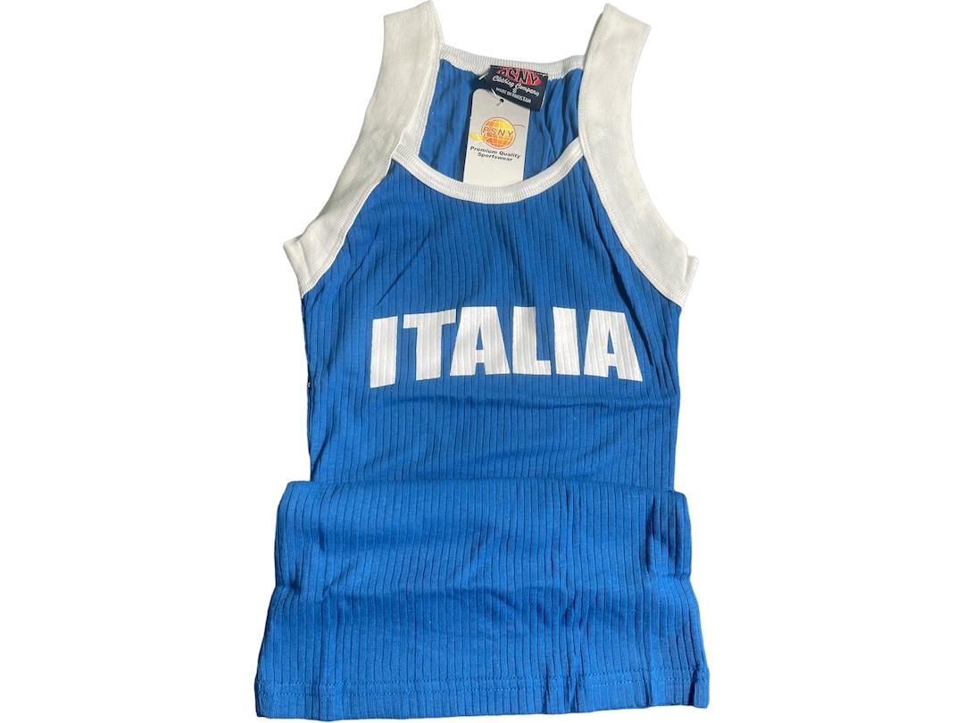 Italy Ribbed Tank Top - Etsy