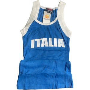 Italy Ribbed Tank Top - Etsy