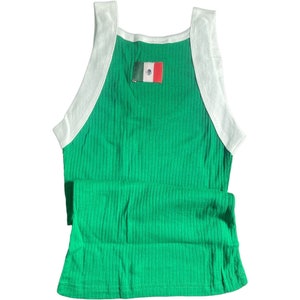Mexico Ribbed Tank Top - Etsy
