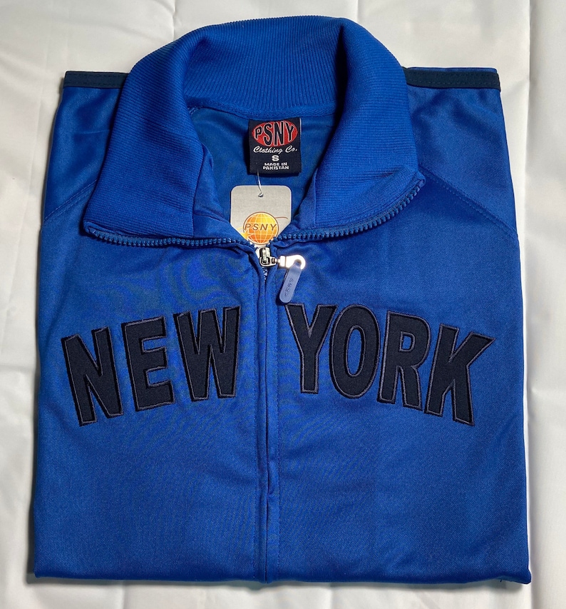 New York Track Jacket Royal Blue - Etsy