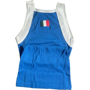 Italy Ribbed Tank Top - Etsy