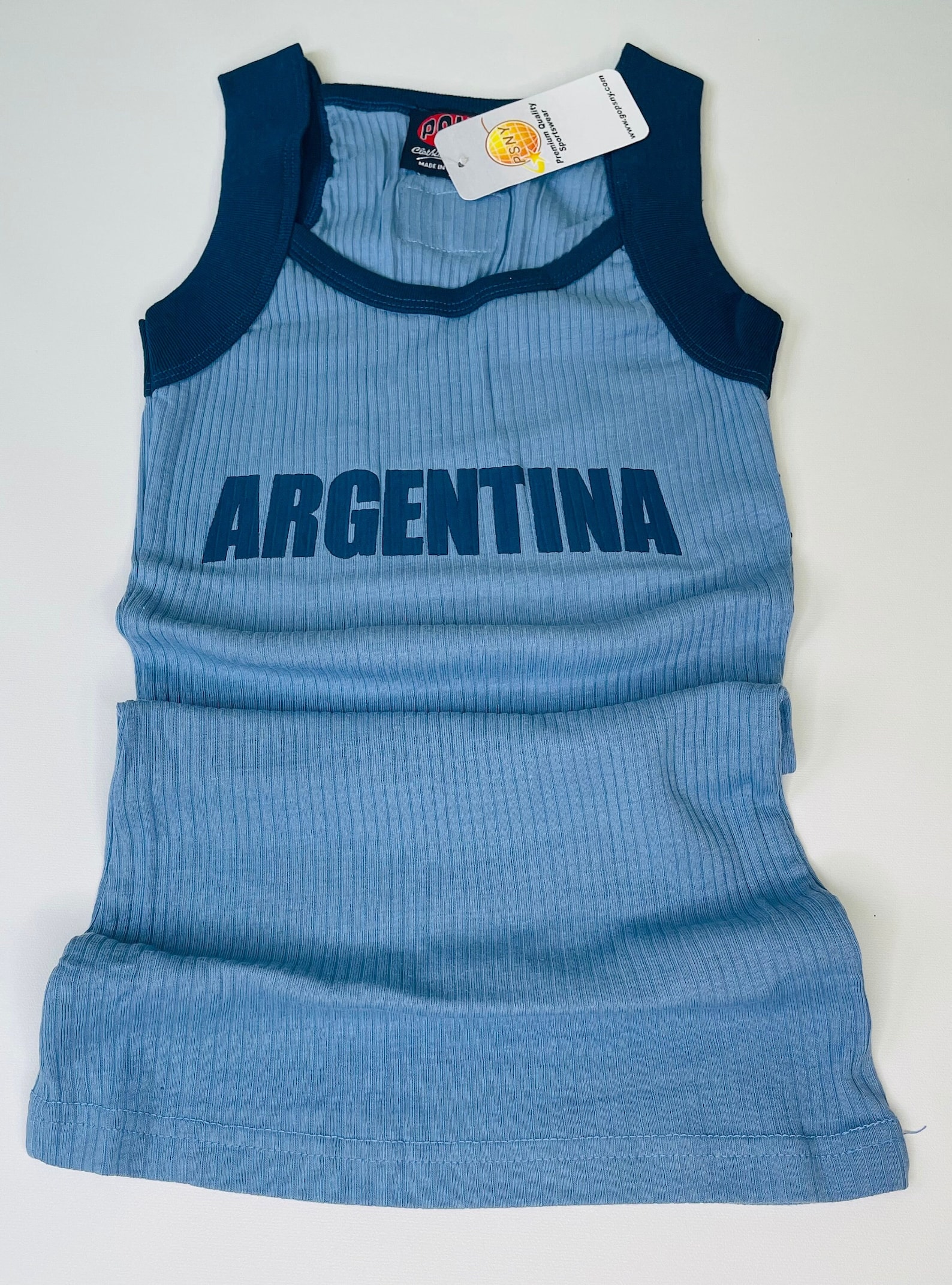 Argentina Soccer Tank Top Shirt - Etsy