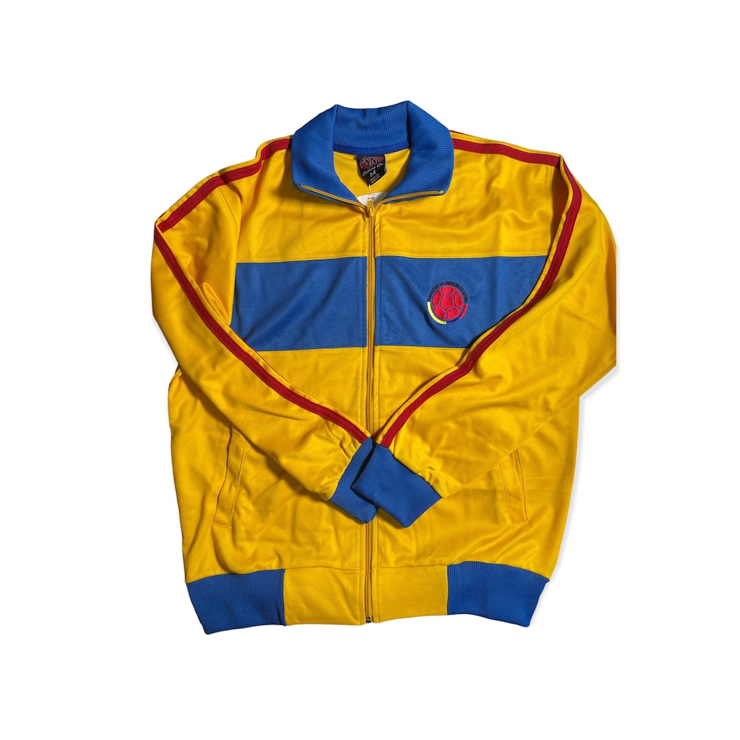 Colombia Football Jacket - Etsy