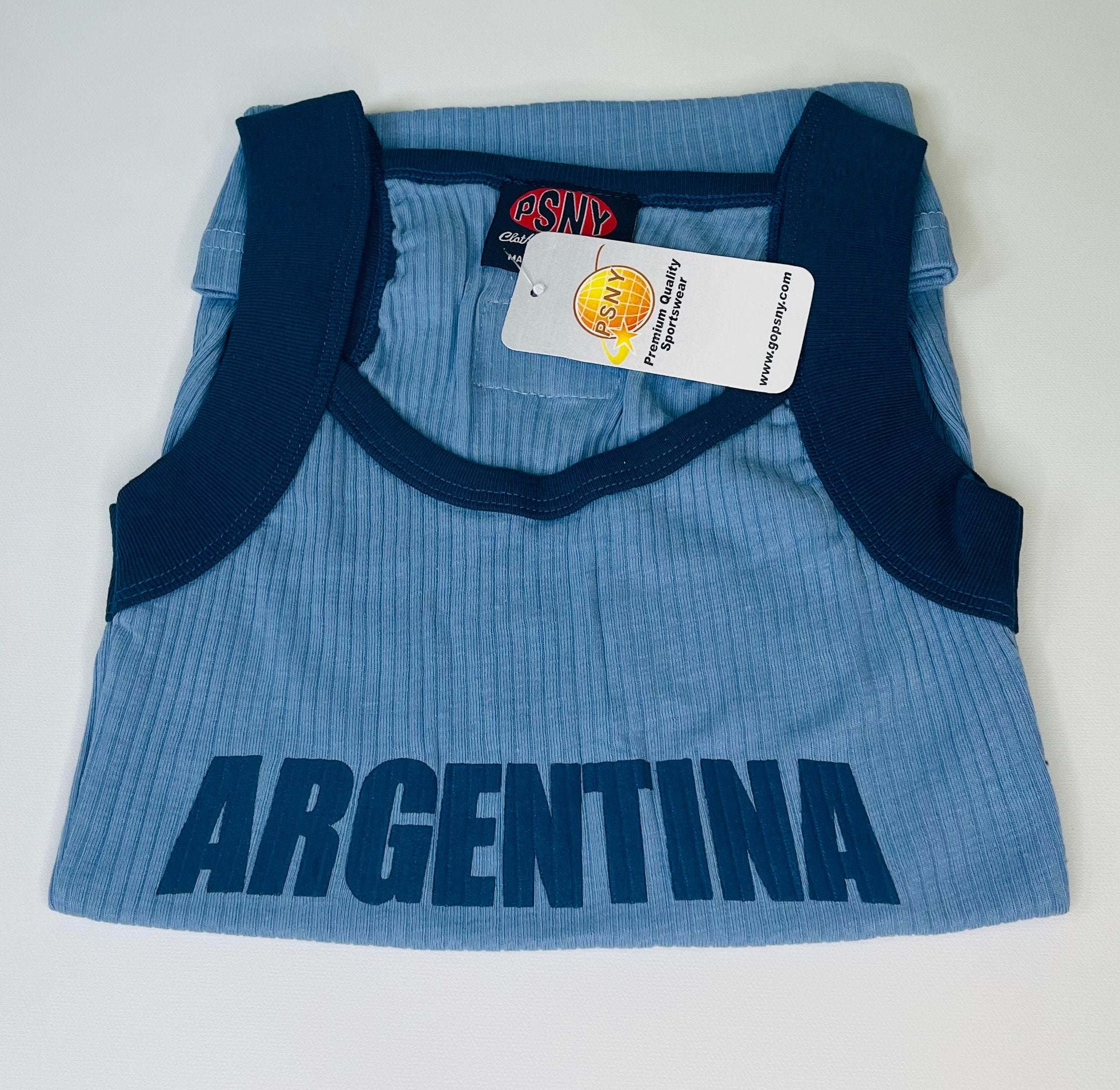 Argentina Soccer Tank Top Shirt - Etsy