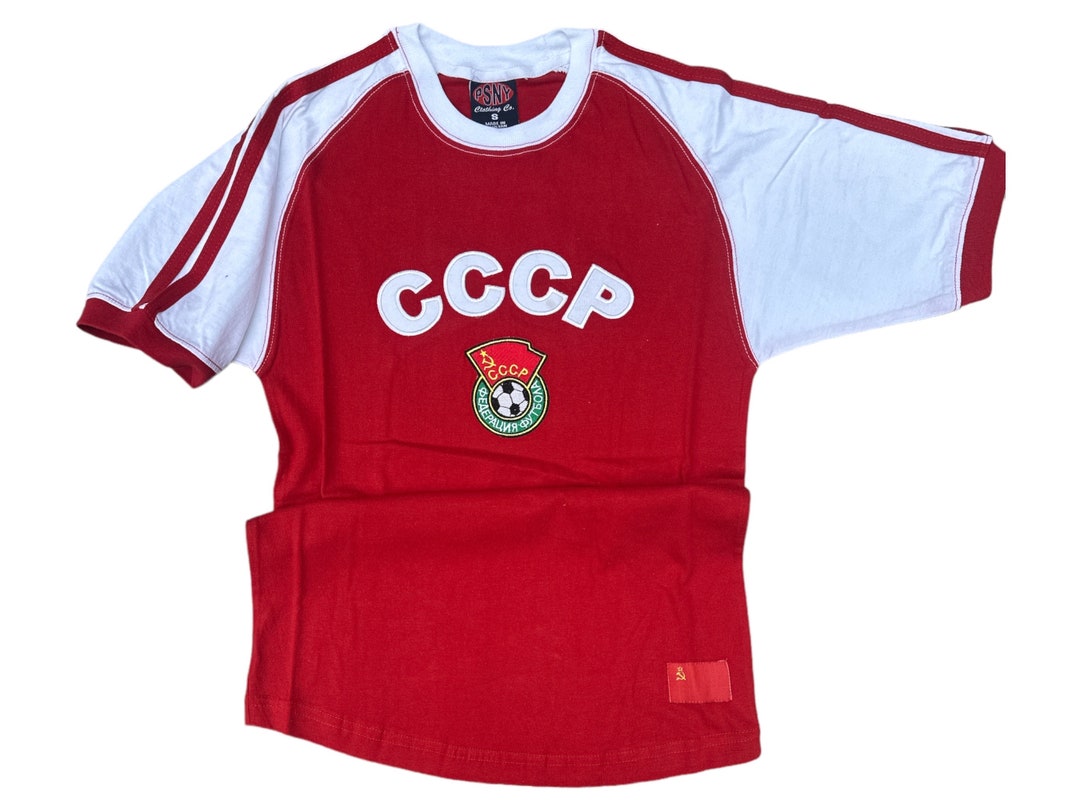 Russia CCP Football Soccer Shirt - Etsy