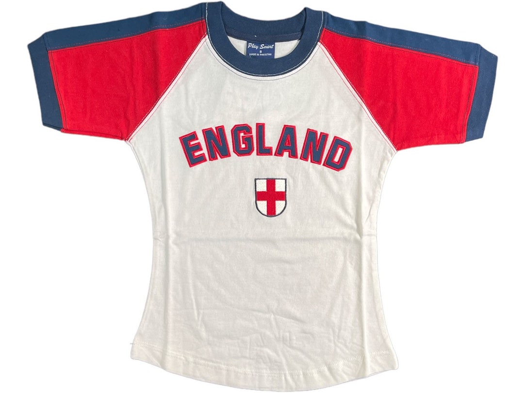 England Womens Form Fitted Baby Tee - Etsy