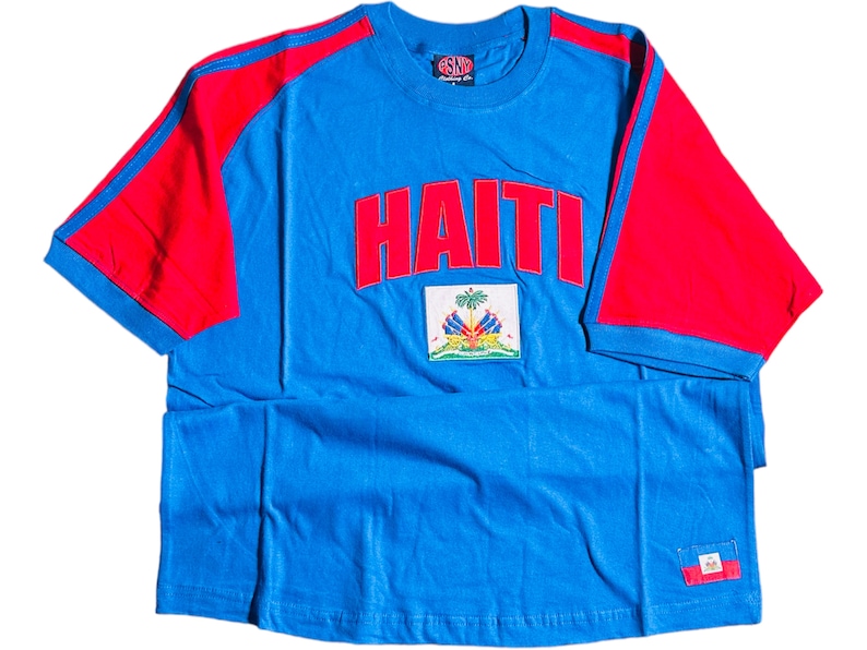 Haiti Embroidered Shirt - Etsy